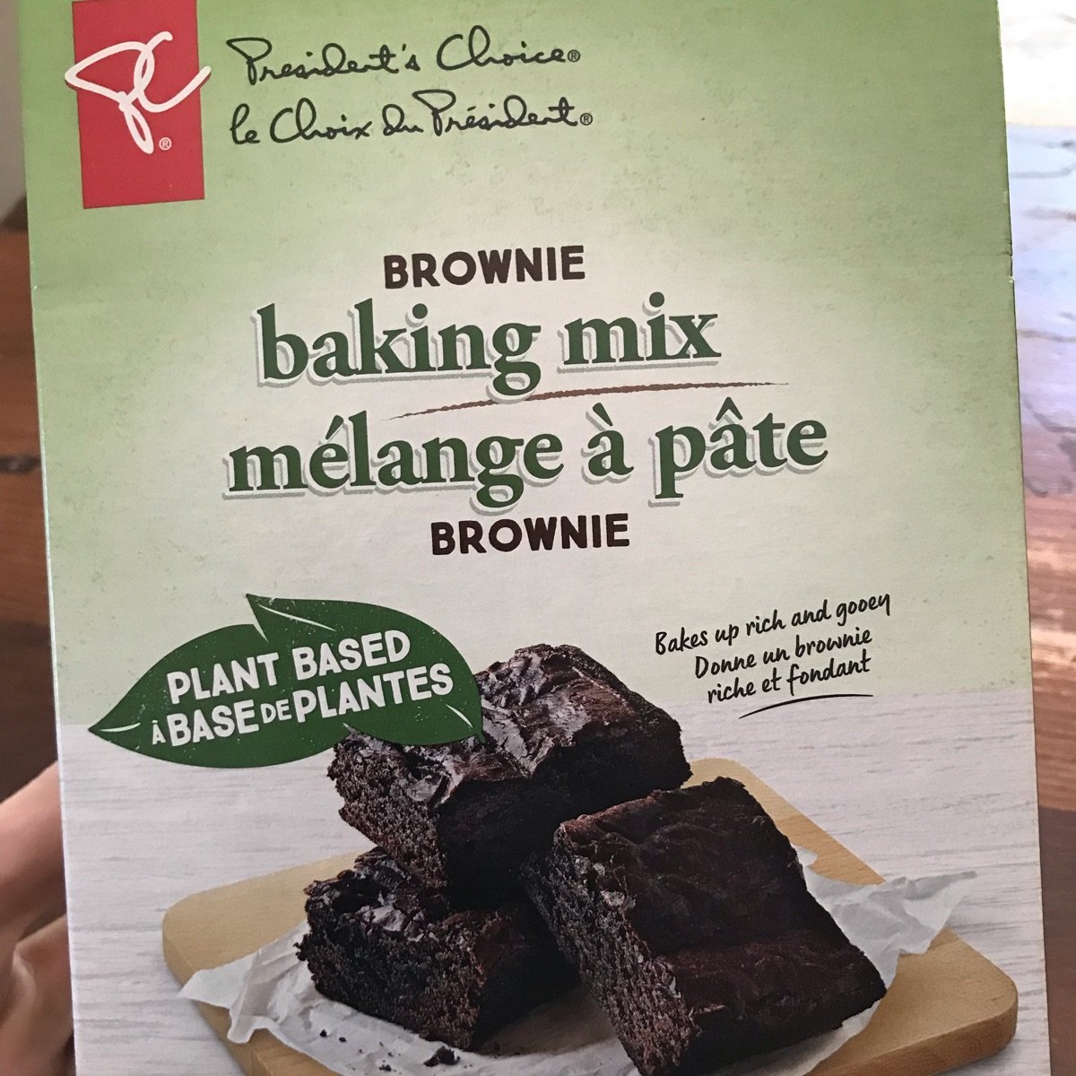 brownie baking mix, plant based from President's Choice - Vegan Product ...