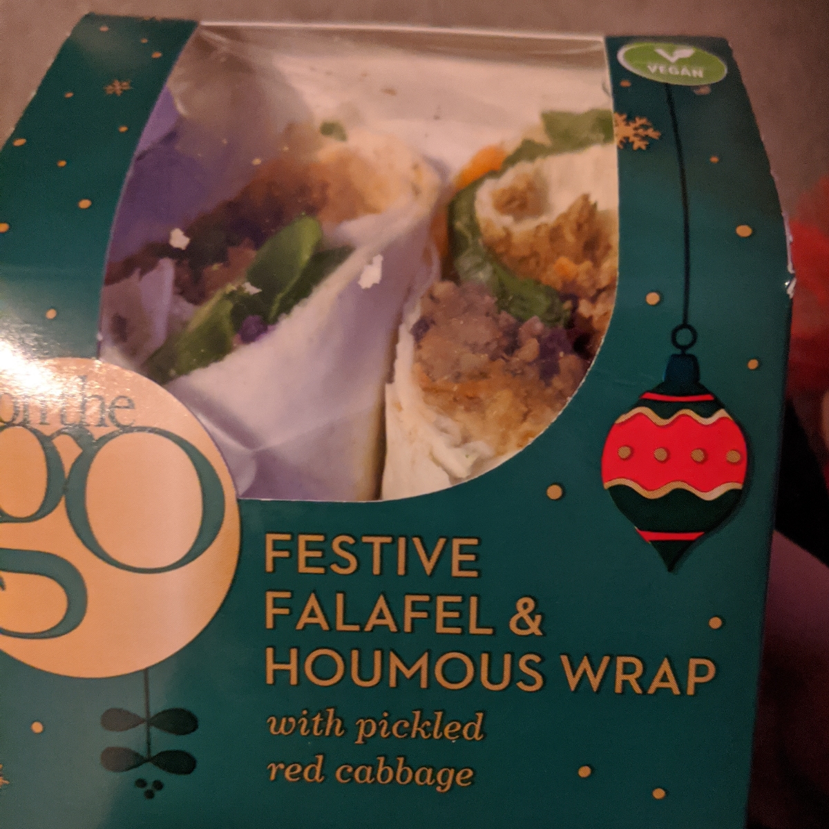 Festive wrap from Sainsbury's - Vegan Product Reviews & Ratings | abillion