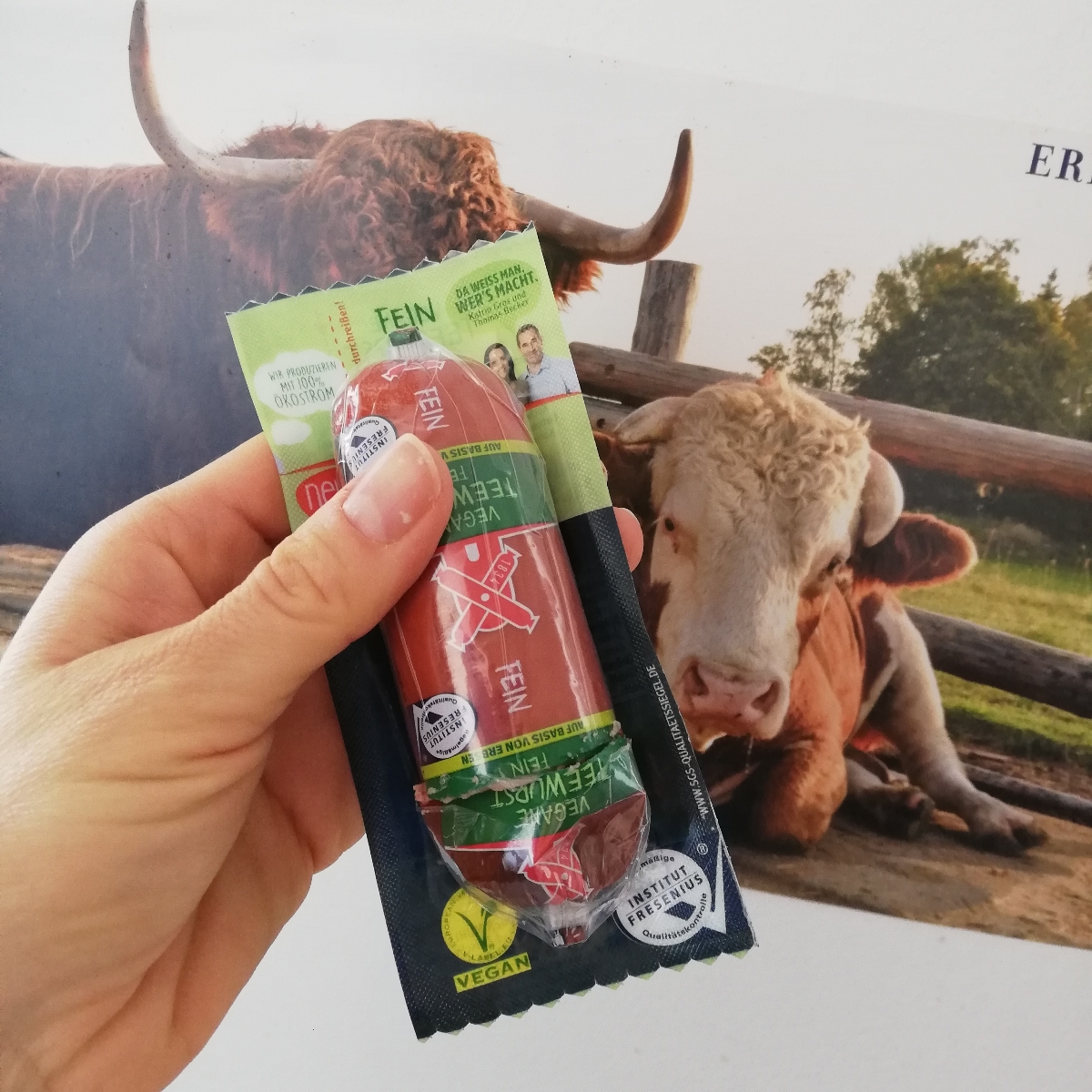 Vegane Teewurst Fein from Rügenwalder Mühle - Vegan Product Reviews ...