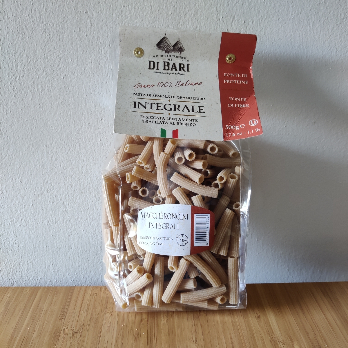 Maccheroncini integrali from Di Bari - Vegan Product Reviews & Ratings ...