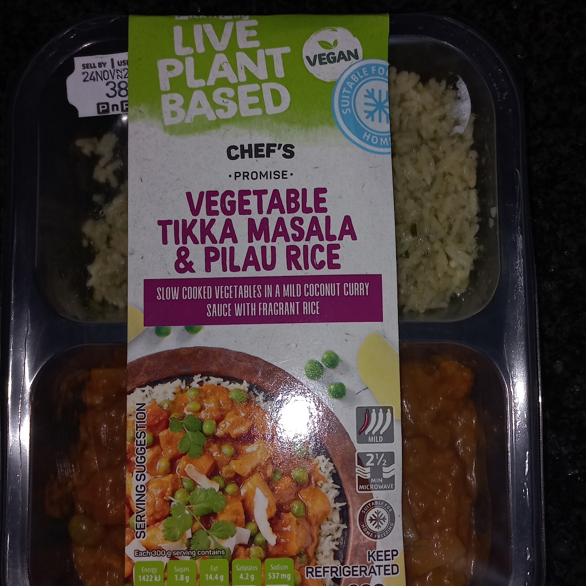 Pick n Pay Vegetable Tikka Masala and Pilau Rice 评价 | abillion