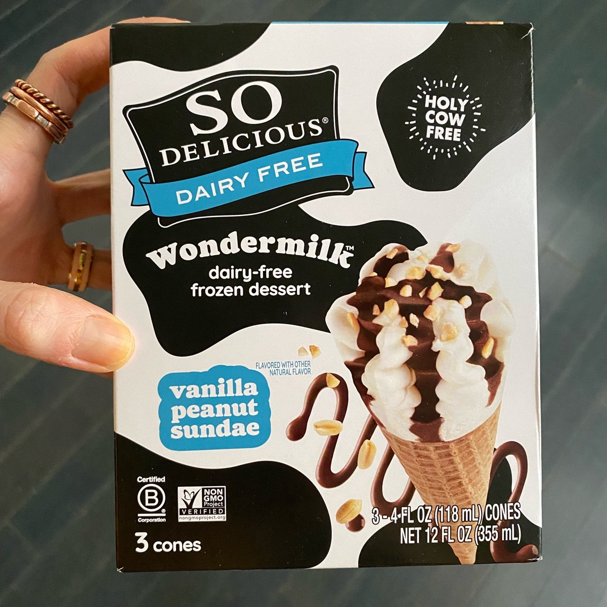 Vanilla Peanut Sundae Wondermilk Frozen Dessert from So Delicious Dairy ...