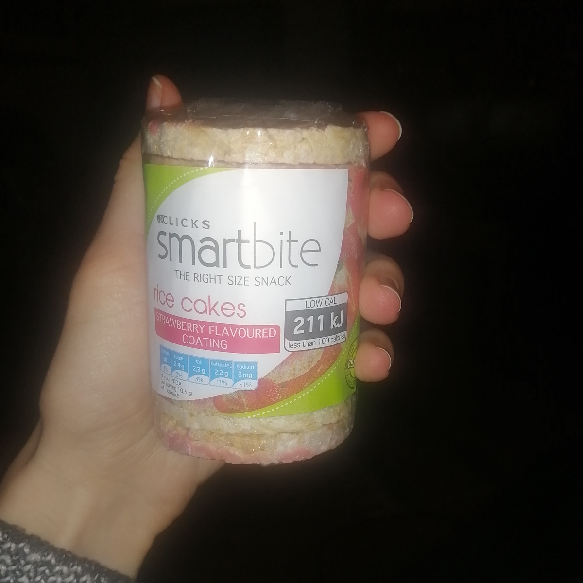 Rice Cakes Strawberry Flavoured Coating from Smartbite Foods - Vegan ...