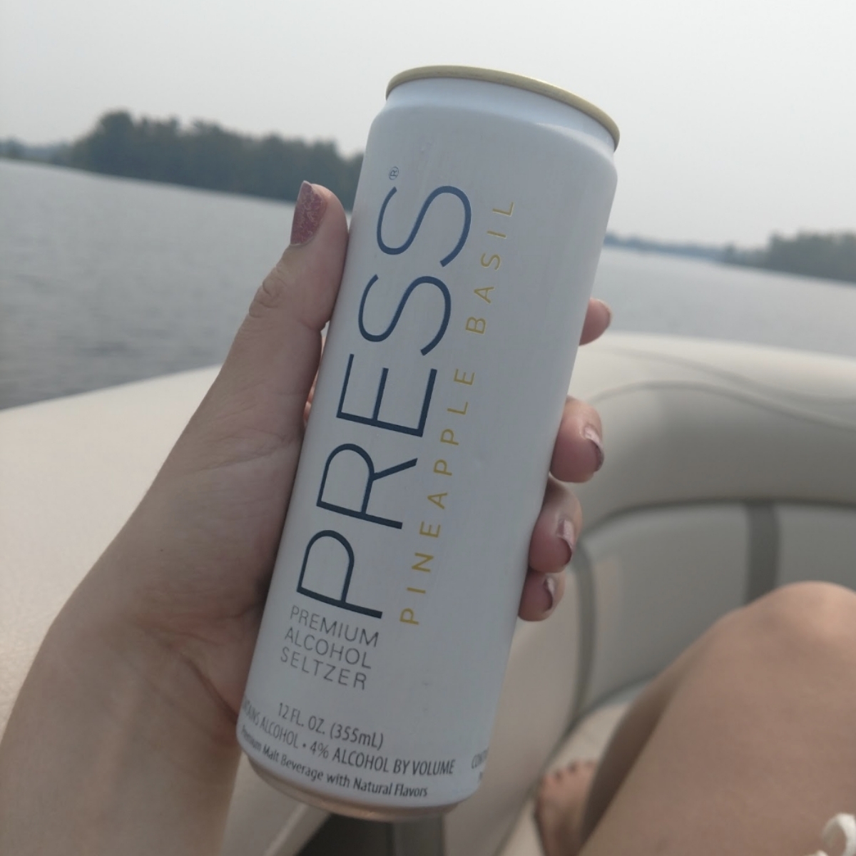 Pineapple Basil from Press Premium Alcohol Seltzer - Vegan Product ...