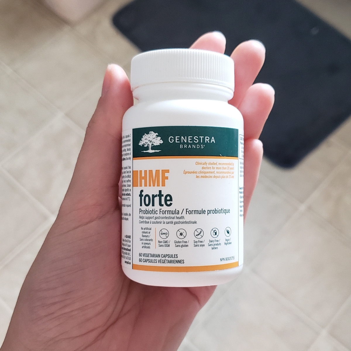 HMF Forte Probiotic Formula from Genestra Brands - Vegan Product ...