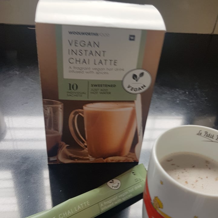 Woolworths Food Vegan Instant Chai Latte Review | abillion