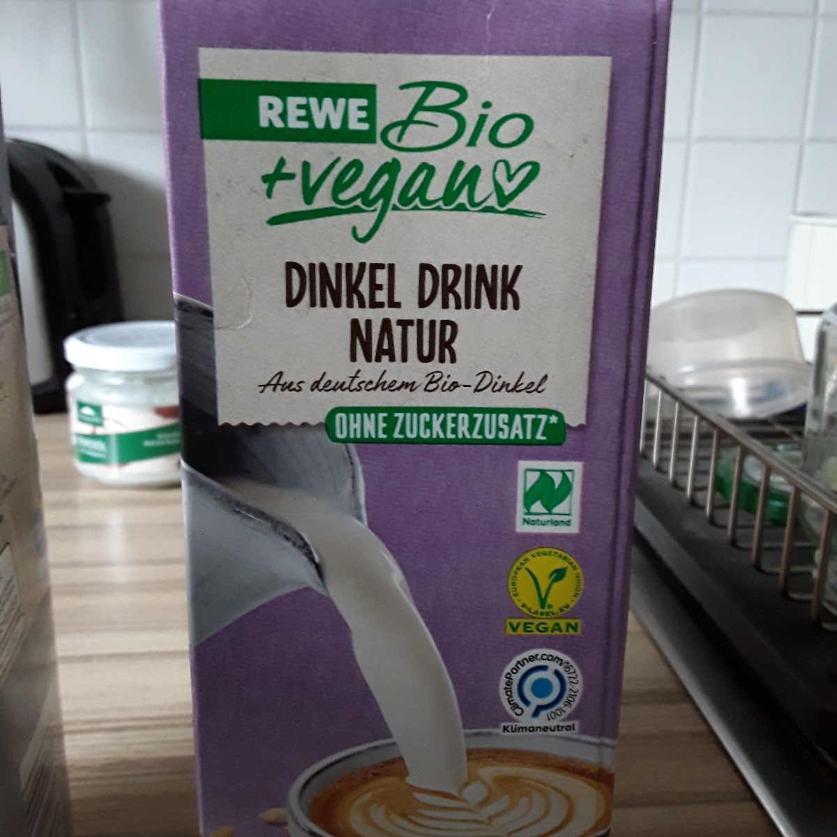 dinkel drink from Rewe Bio - Vegan Product Reviews & Ratings | abillion
