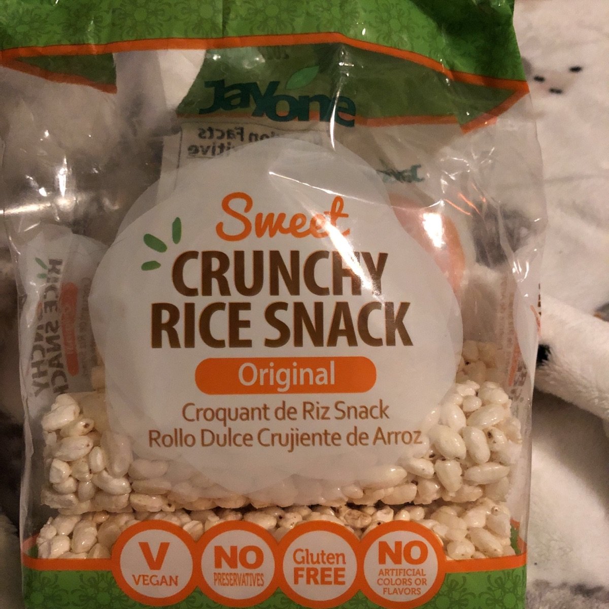 Sweet crunchy rice snack from Jayone - Vegan Product Reviews & Ratings ...