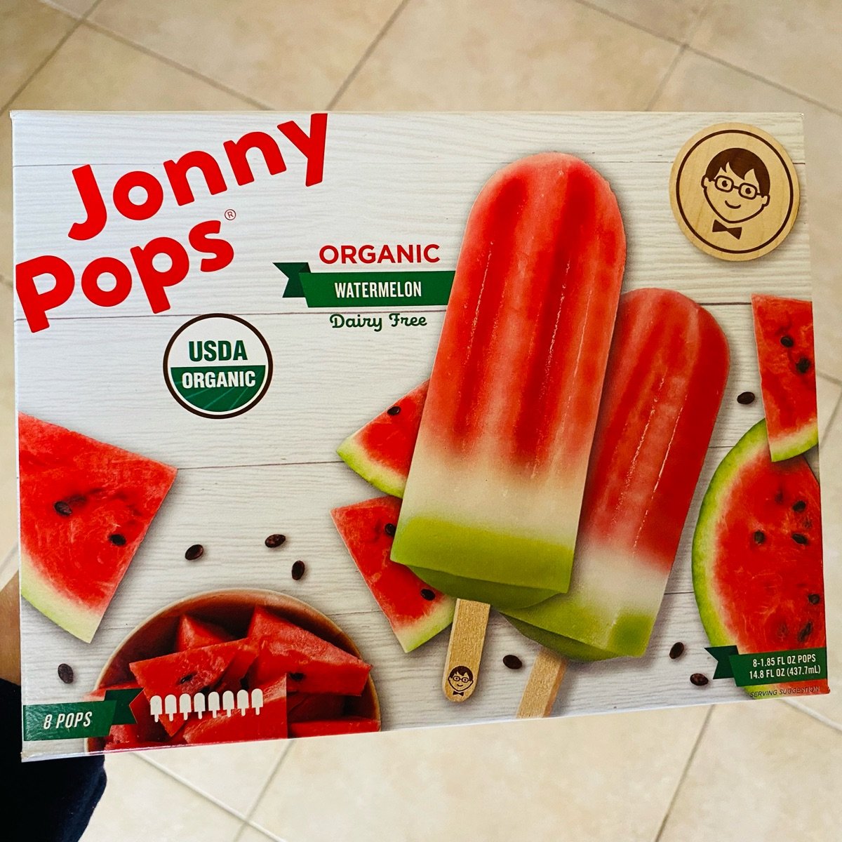 Watermelon Popsicles from Jonny Pops - Vegan Product Reviews & Ratings ...