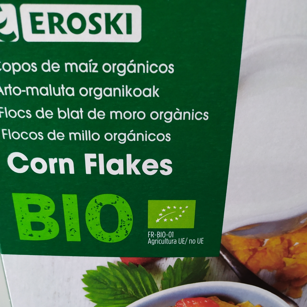 Corn Flakes Bio from Eroski - Vegan Product Reviews & Ratings | abillion