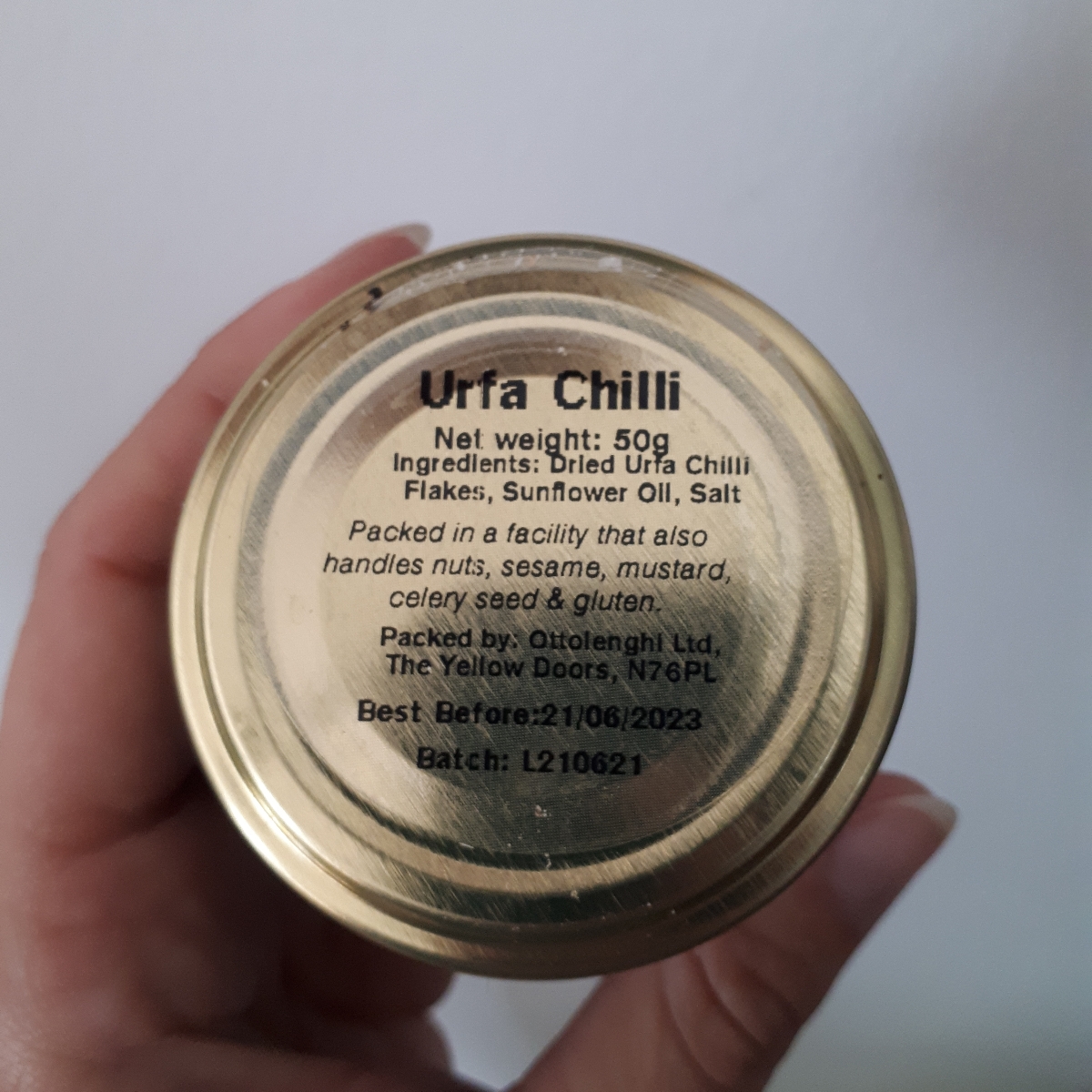 Urfa chilli from Ottolenghi - Vegan Product Reviews & Ratings | abillion