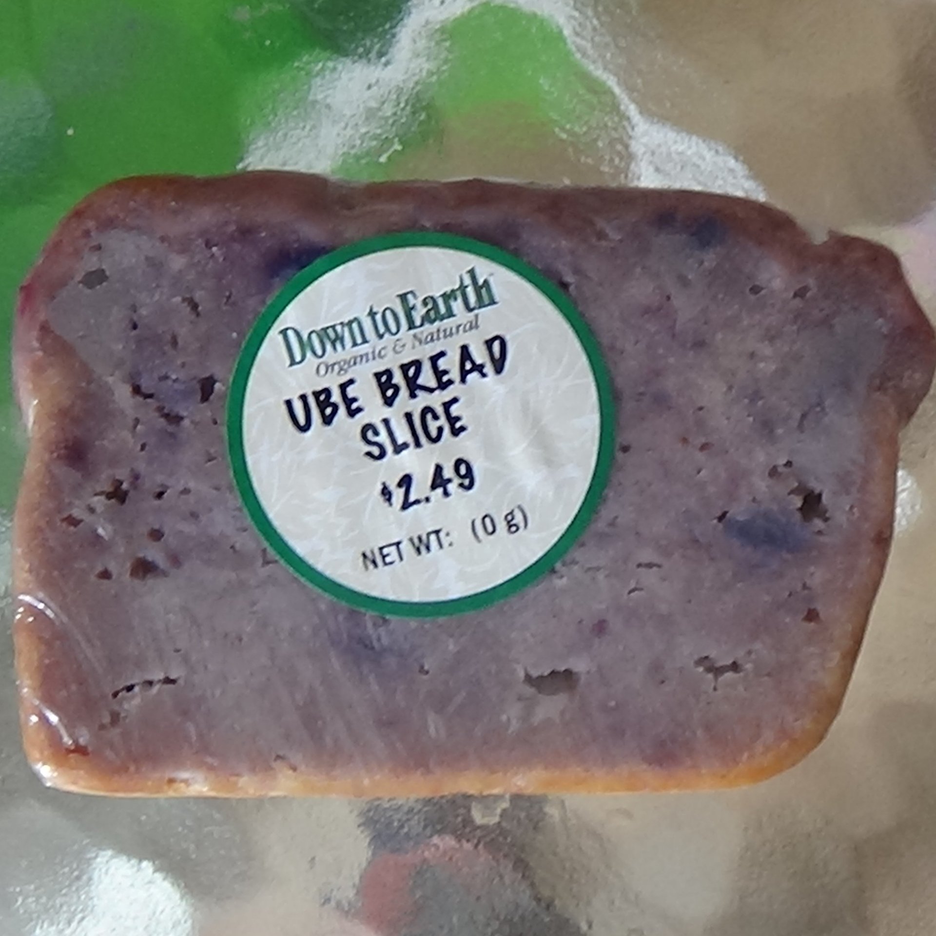 Ube Bread from Down to Earth - Vegan Product Reviews & Ratings | abillion
