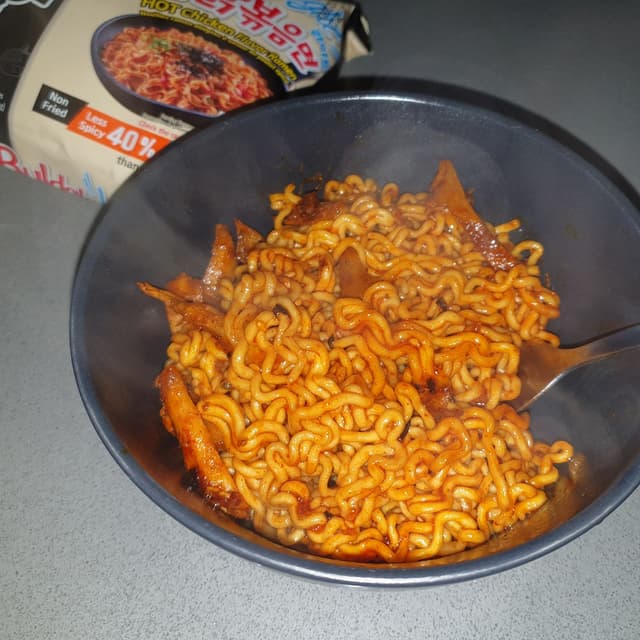 Buldak Light Hot Chicken Flavor Ramen from Samyang Foods - Vegan ...
