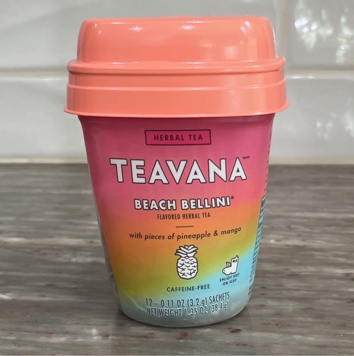 Teavana Herbal Tea - Beach Bellini Review | abillion