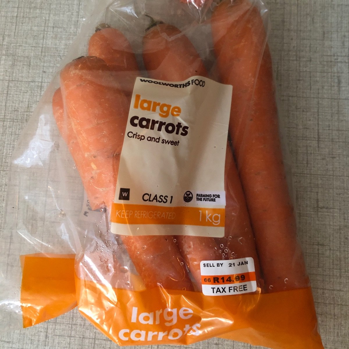 Carrot from Woolworths - Vegan Product Reviews & Ratings | abillion