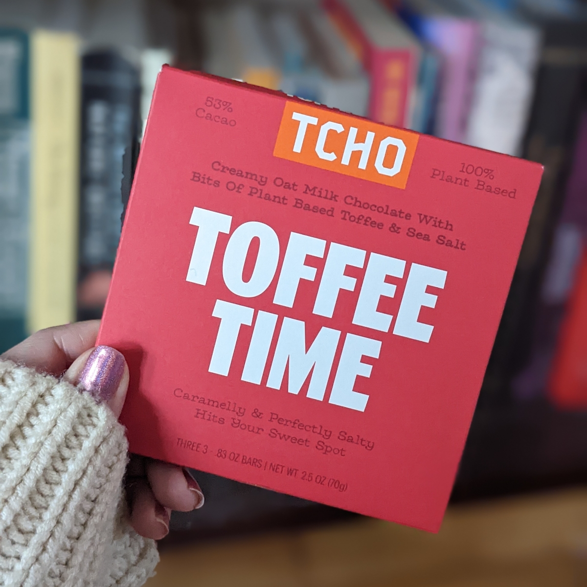 Toffee Time from TCHO - Vegan Product Reviews & Ratings | abillion
