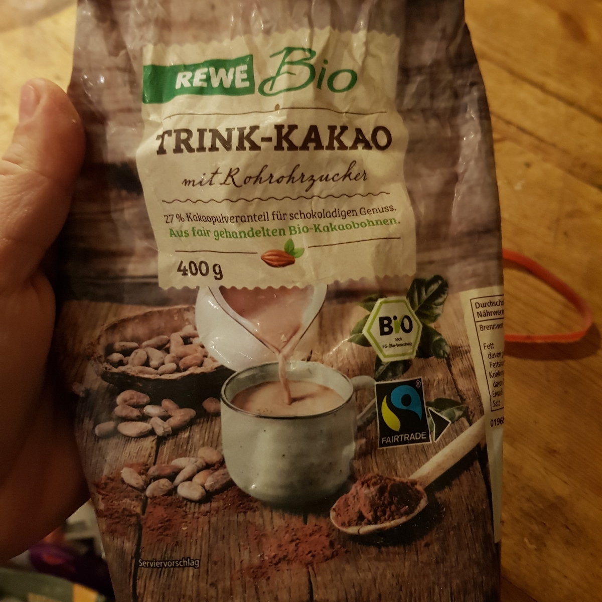 Reseñas de Trink-Kakao por Rewe Bio | abillion