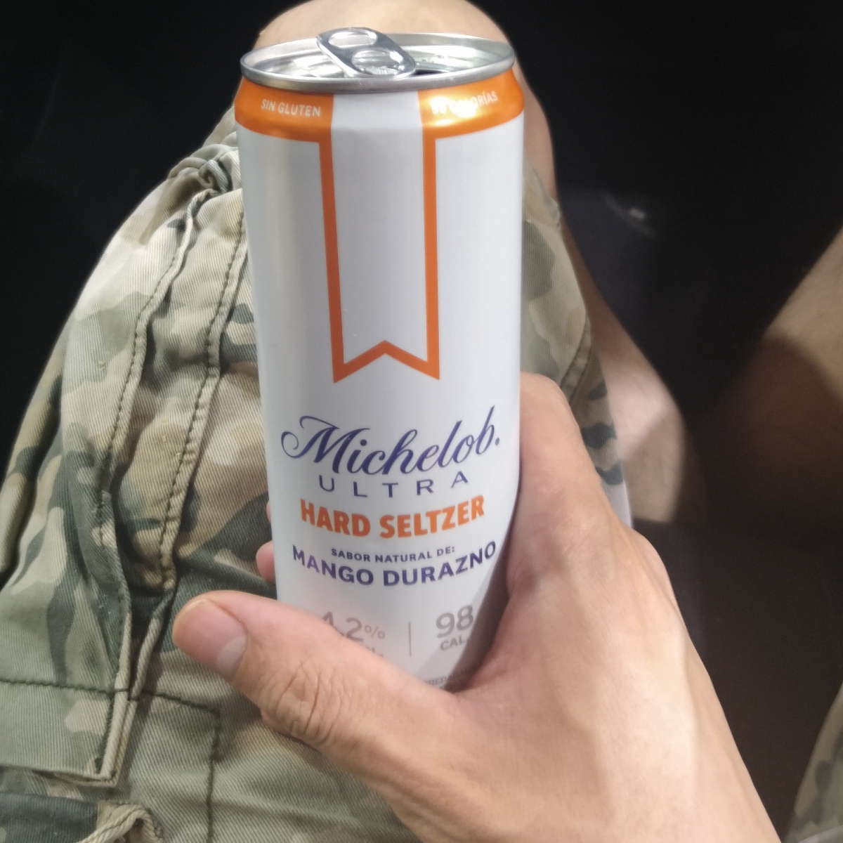 Michelob Ultra Hard Seltzer Mango Durazno from Michelob - Vegan Product ...