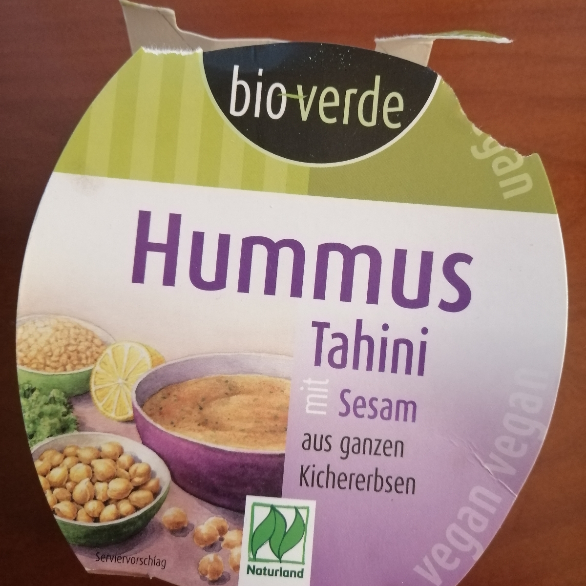 hummus from bio-verde - Vegan Product Reviews & Ratings | abillion