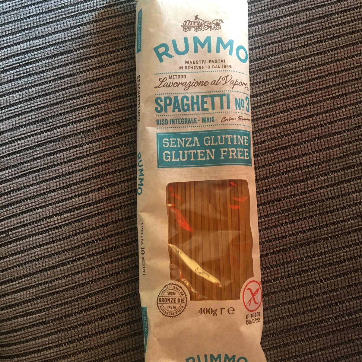 Spaghetti senza glutine from Rummo - Vegan Product Reviews & Ratings ...