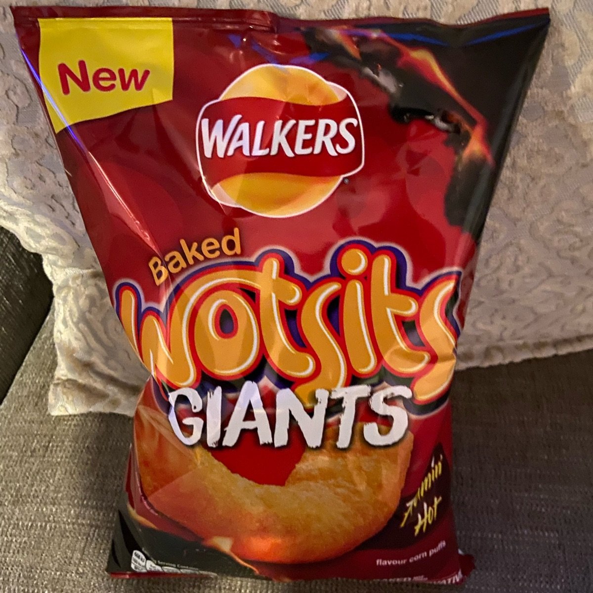 Flamin Hot Giant Wotsits from Walkers - Vegan Product Reviews & Ratings ...