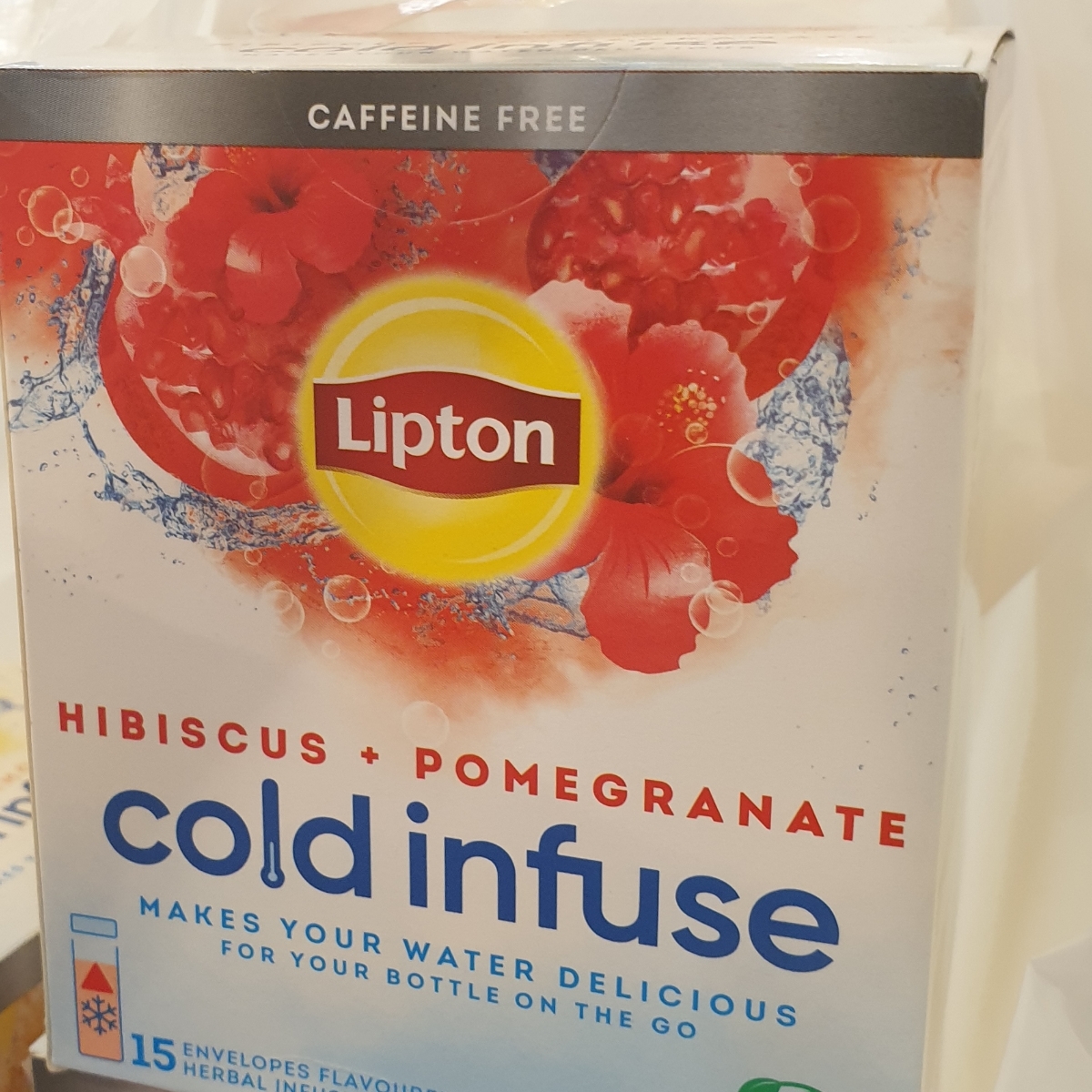 hibiscus and pomegranate cold infuse from Lipton - Vegan Product ...