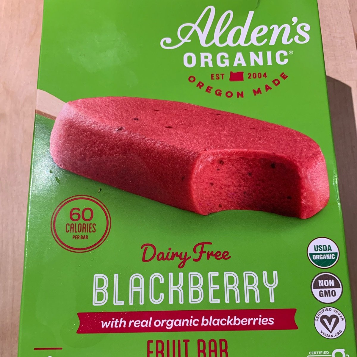 Alden’s Organic - Blackberry Fruit Bar Review | abillion