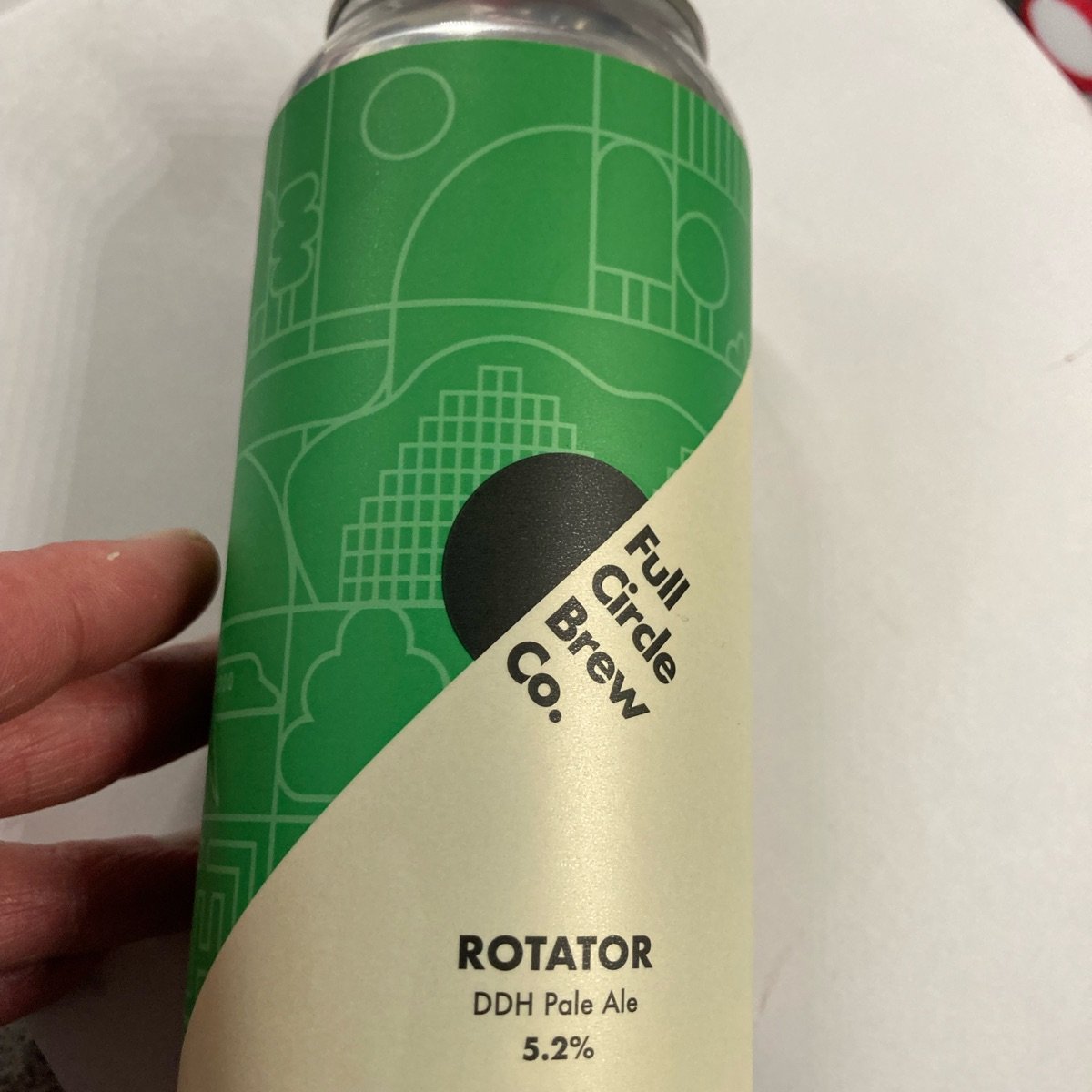 Rotator DDH pale ale from Full Circle Brew Company - Vegan Product ...