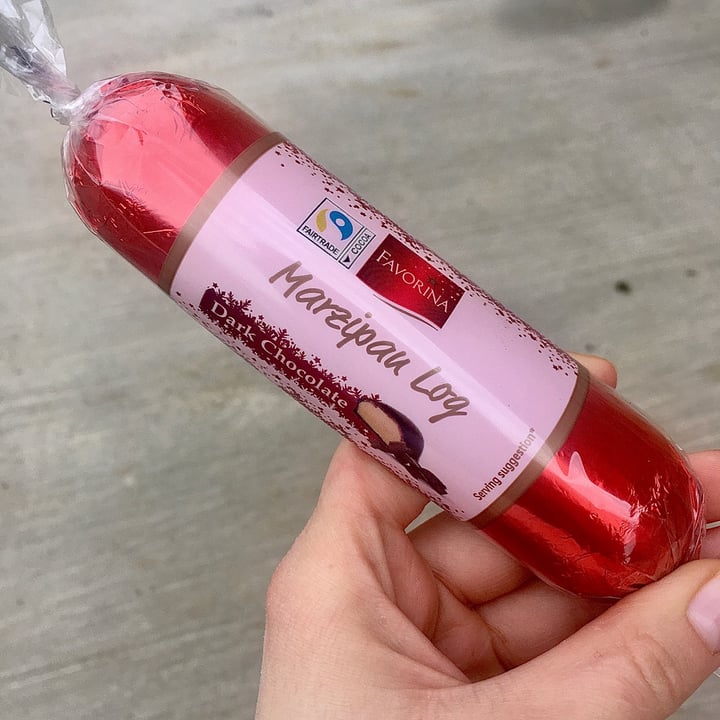 Favorina Marzipan Log Dark Chocolate Review | abillion
