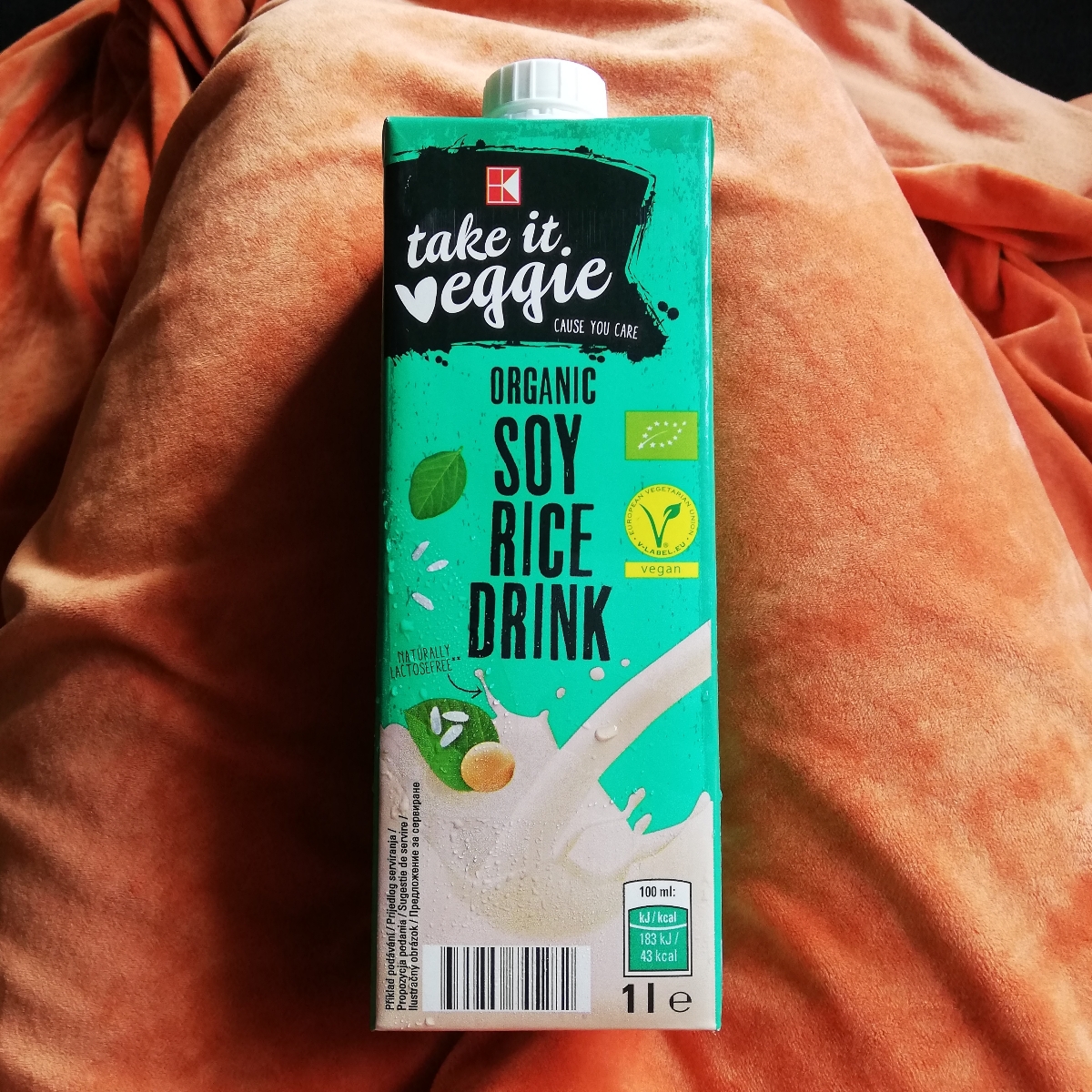Organic soy rice drink from Kaufland Take it Veggie - Vegan Product ...