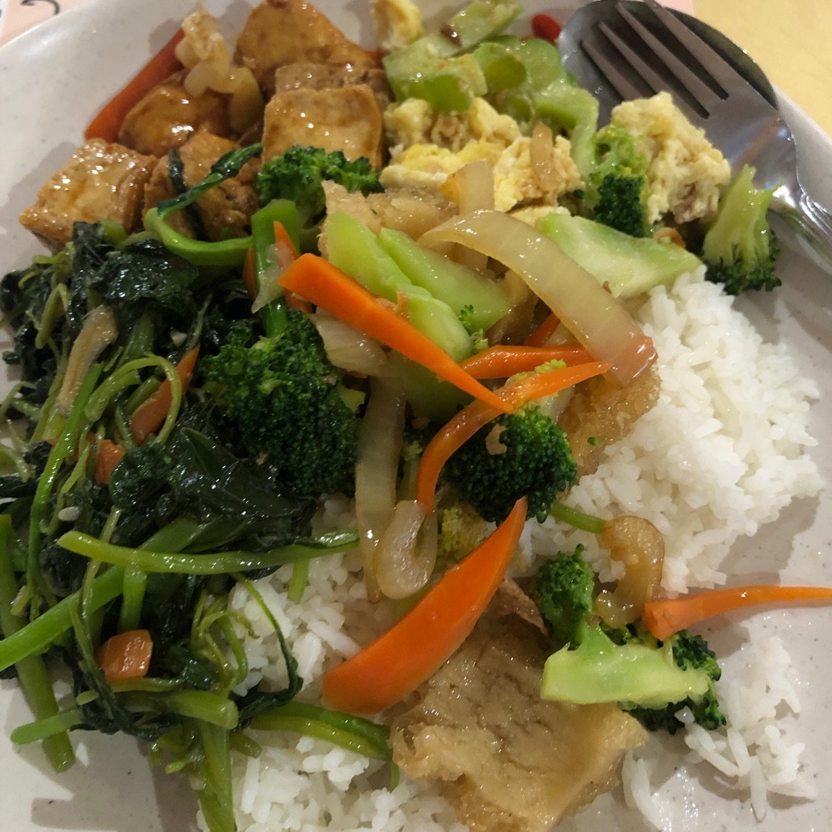 Lai Heng Economical Mixed Vegetables Rice, Singapore – Top Rated Vegan ...