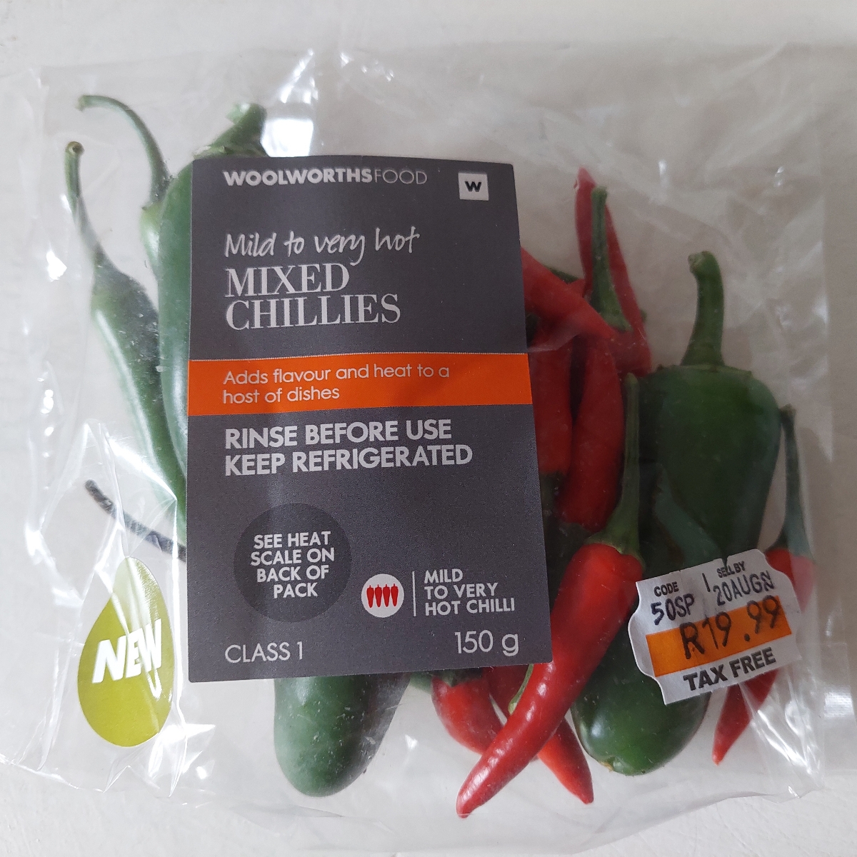 Mixed Chillies from Woolworths Food - Vegan Product Reviews & Ratings ...