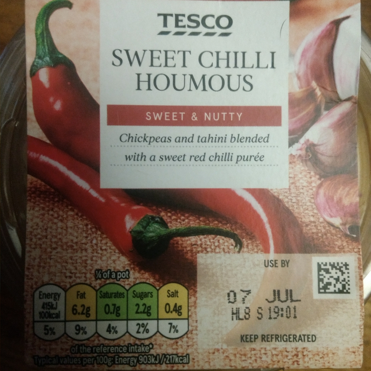 Sweet Chilli Houmous from Tesco - Vegan Product Reviews & Ratings ...