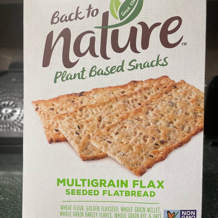 Back to Nature Multigrain flax seeded flatbread Review | abillion