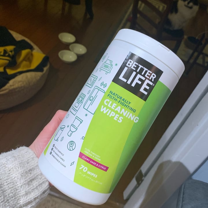 Better Life Cleaning Wipes - Clary Sage & Citrus Review | abillion