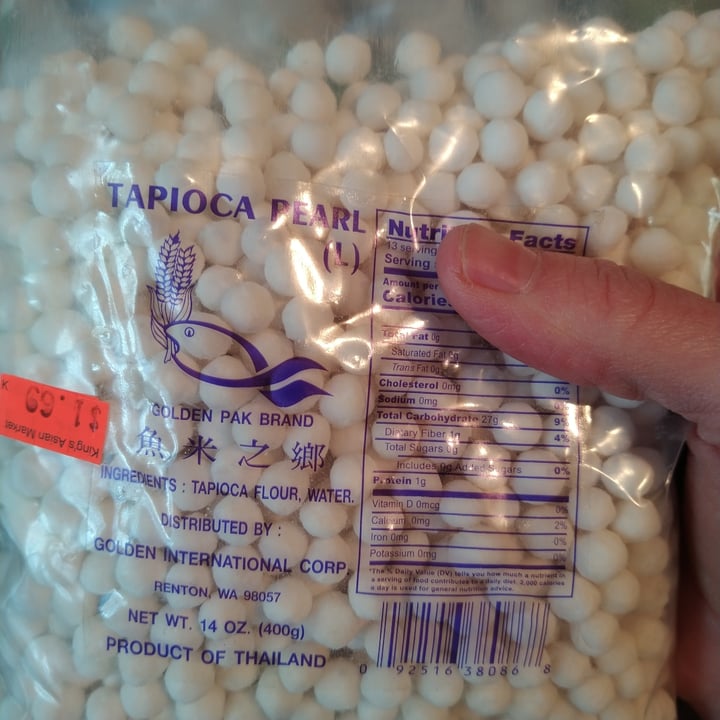 Golden pak Tapioca pearls Review | abillion