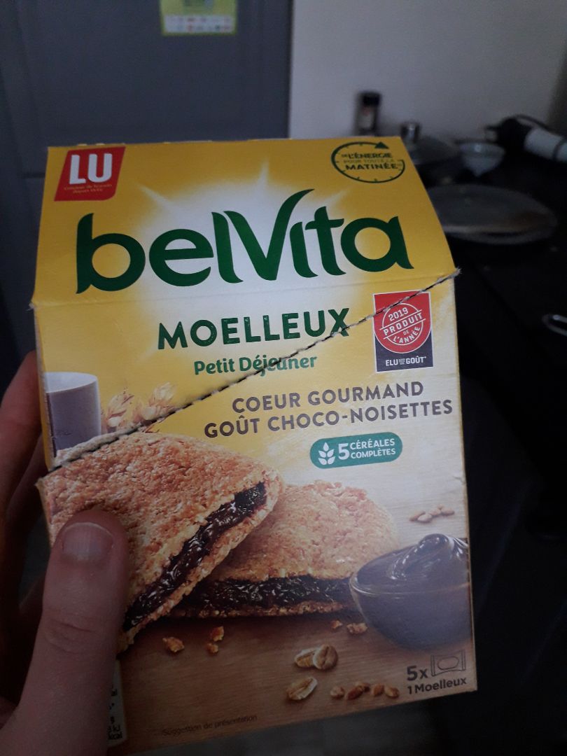 Avaliações de Belvita Moelleux choco-noisette da LU | abillion