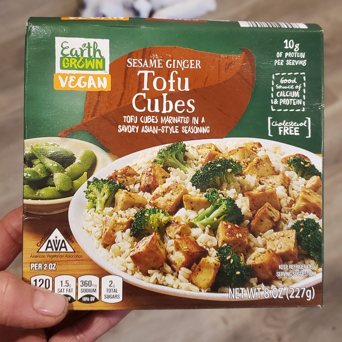 Sesame Ginger Tofu Cubes from Earth Grown - Vegan Product Reviews ...