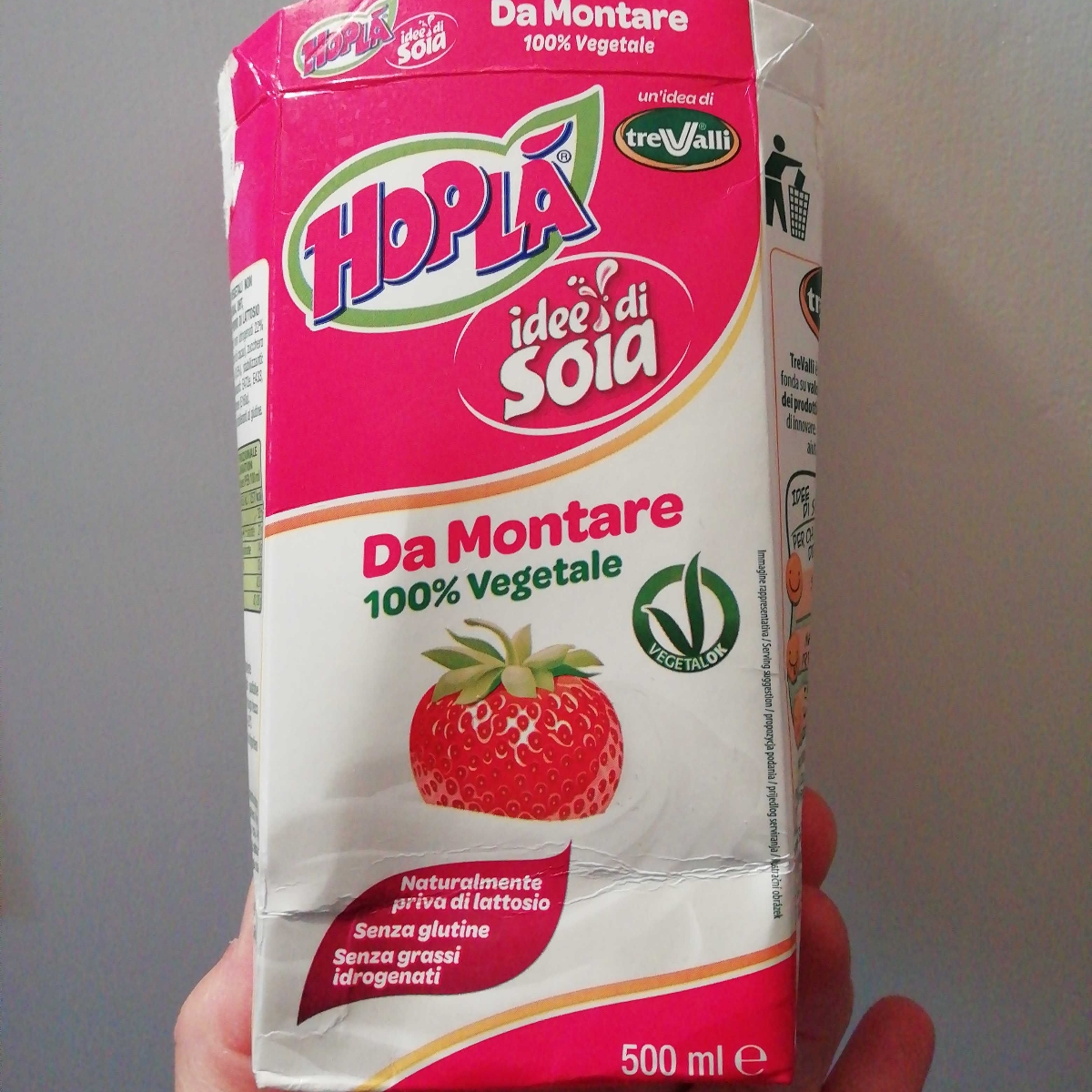 Panna Da Montare 100% Vegetale from Hoplà - Vegan Product Reviews ...
