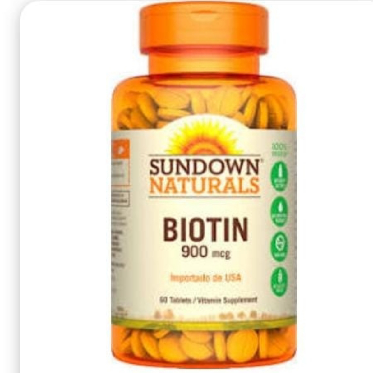 Sundown naturals Biotina Reviews | abillion