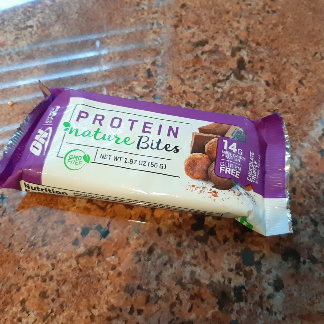 Protein Nature Bites Chocolate Truffle from Optimum nutrition - Vegan ...