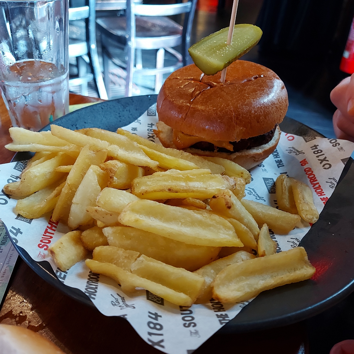 Vegan Burger at Duke's Corner, Dundee - Vegan Dish Reviews & Ratings ...