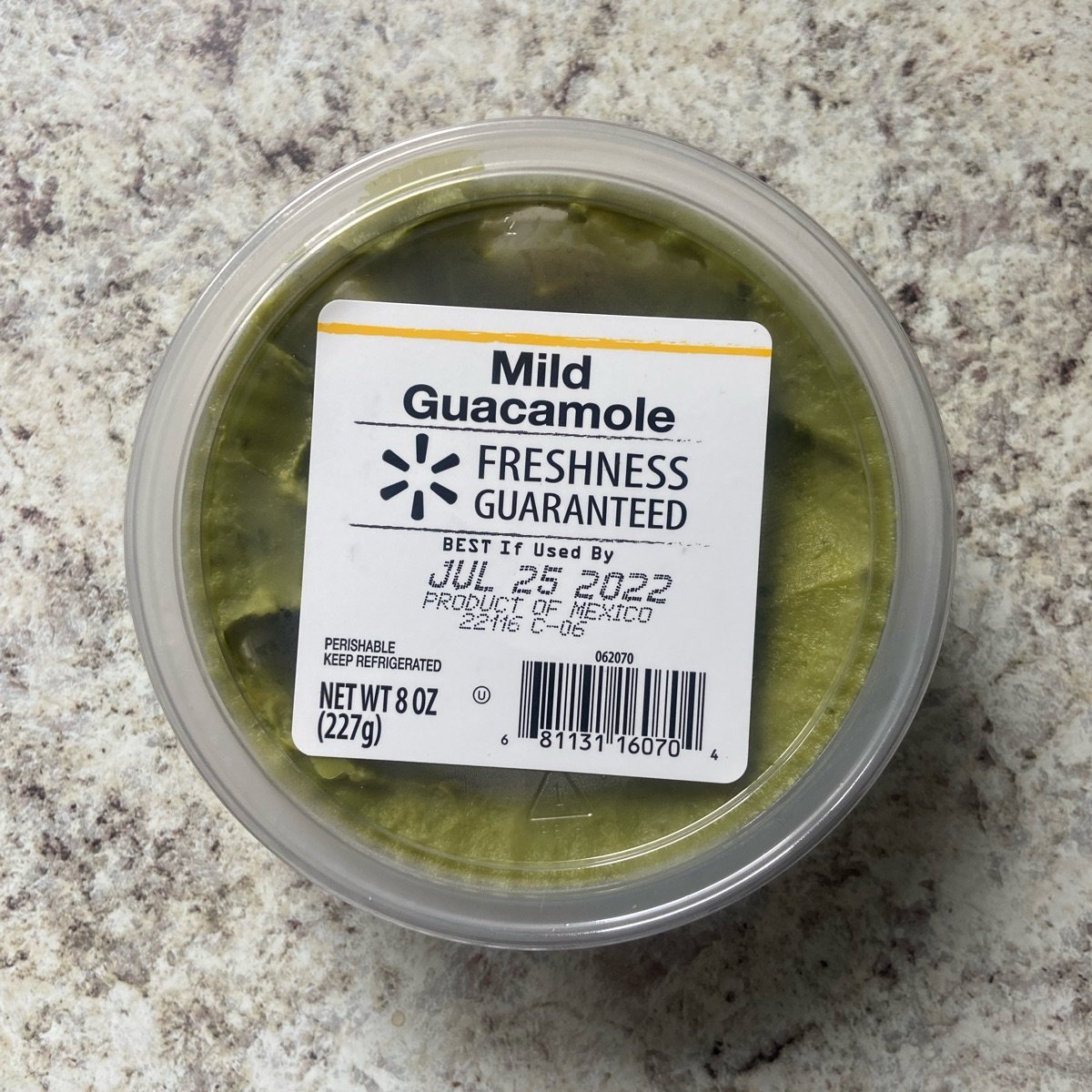 Mild Guacamole from Walmart - Vegan Product Reviews & Ratings | abillion