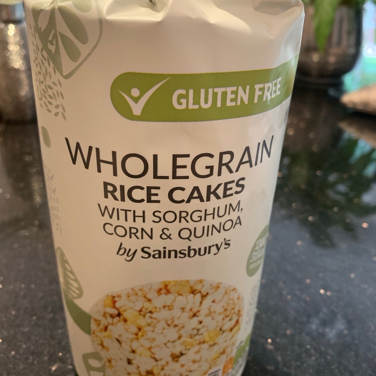 Whole grain rice cakes with quinoa and sorghum from Sainsbury's - Vegan ...