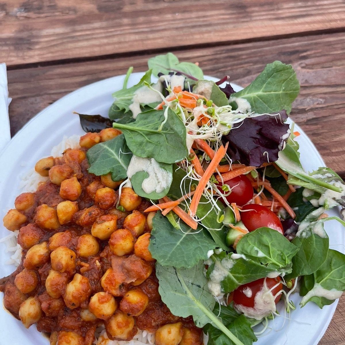 Chana Plate from Radha's Kitchen - Vegan Product Reviews & Ratings ...