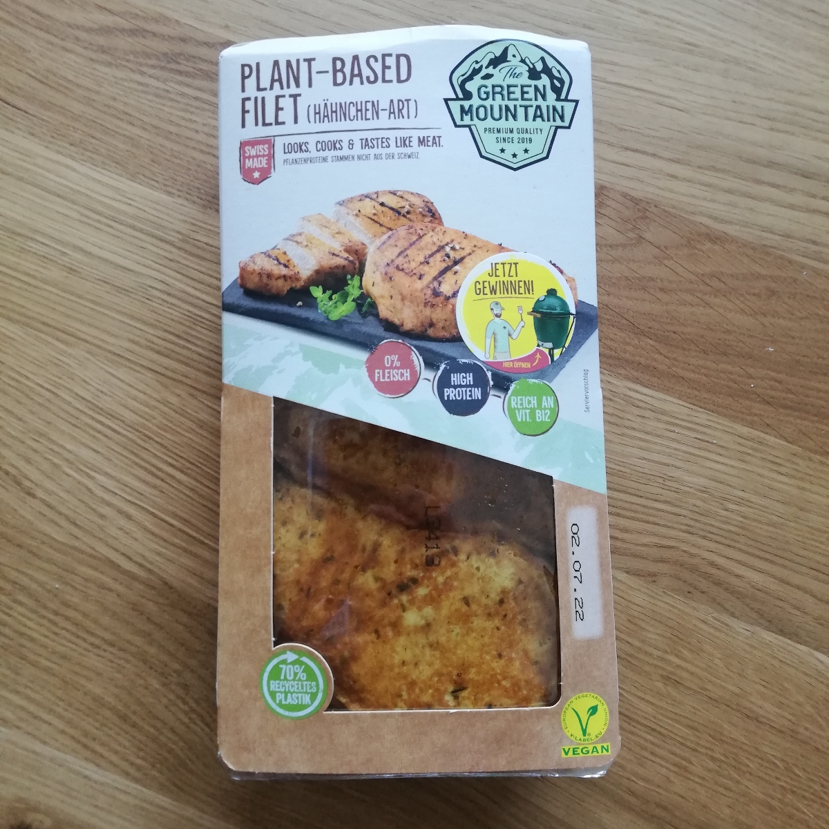 Plant-based Filet from The Green Mountain - Vegan Product Reviews ...