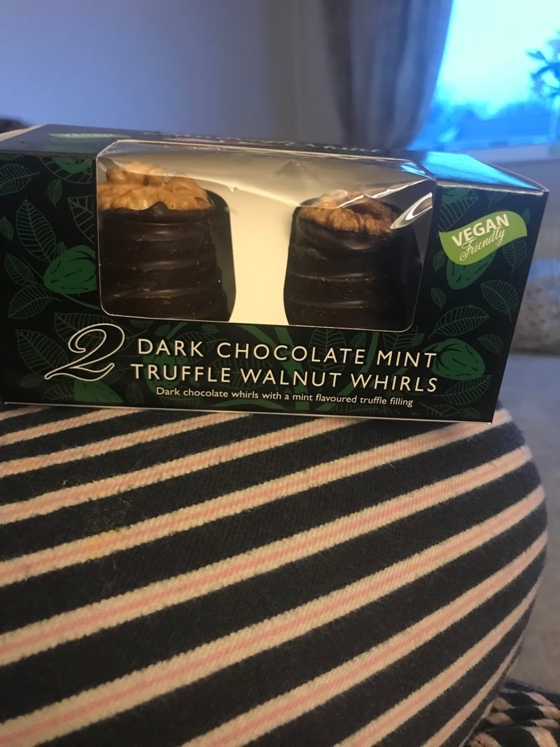 Dark Chocolate Mint walnut whirls from Hadleigh maid - Vegan Product ...