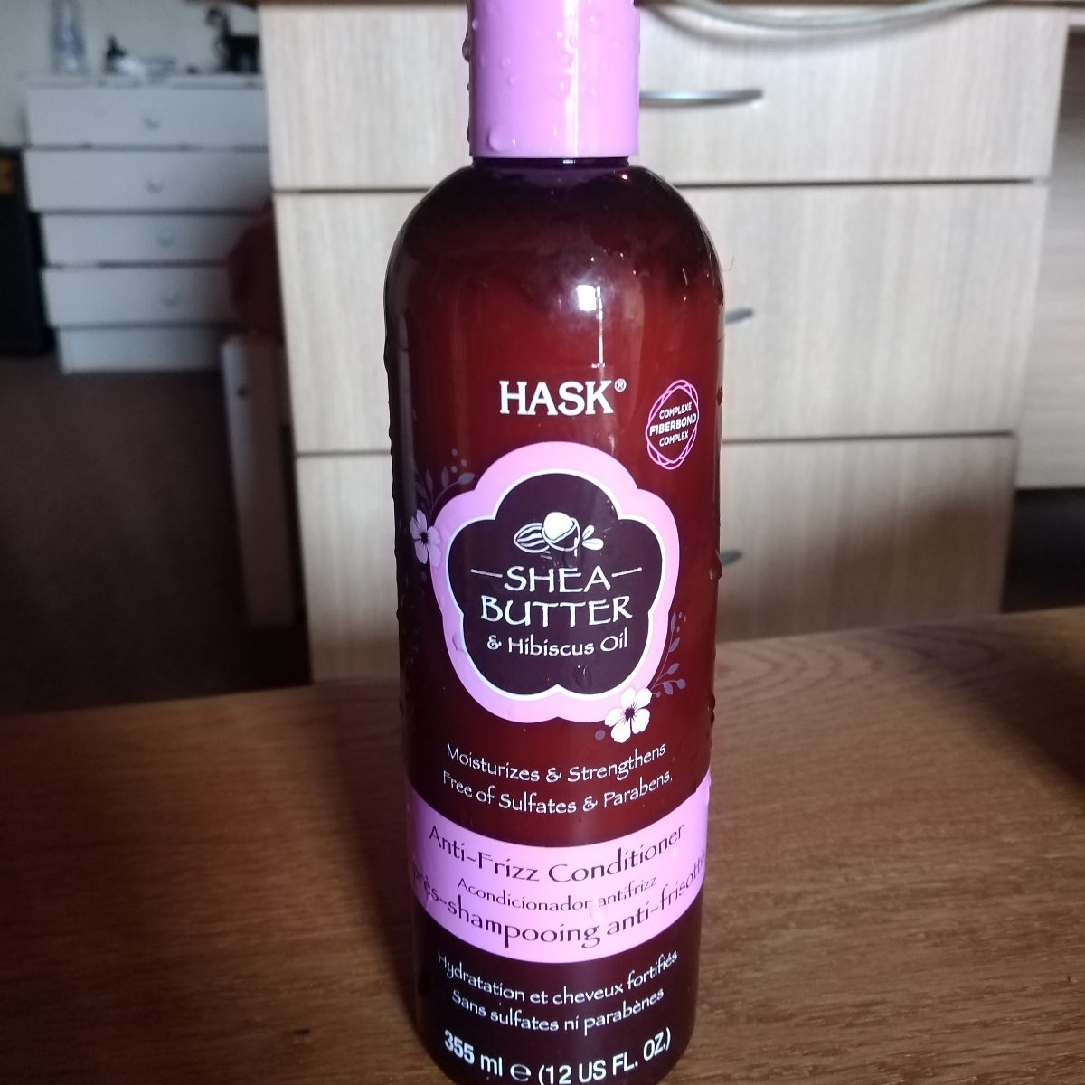 Shea Butter and Hibiscus Oil Anti-frizz Conditioner from HASK - Vegan ...