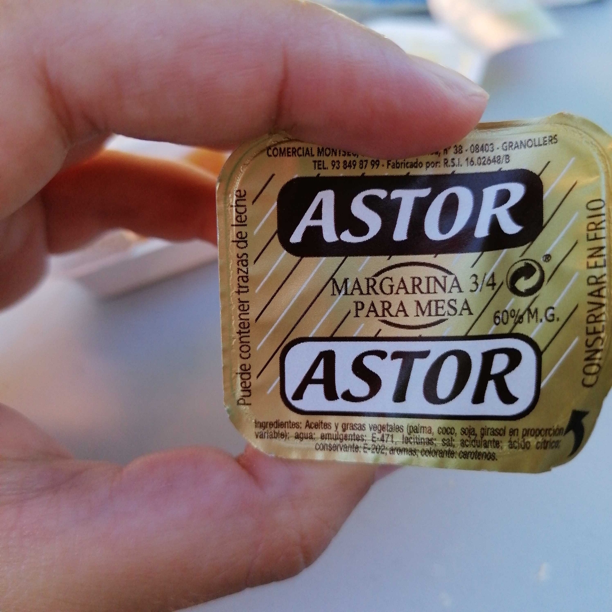 Margarina from Astor - Vegan Product Reviews & Ratings | abillion