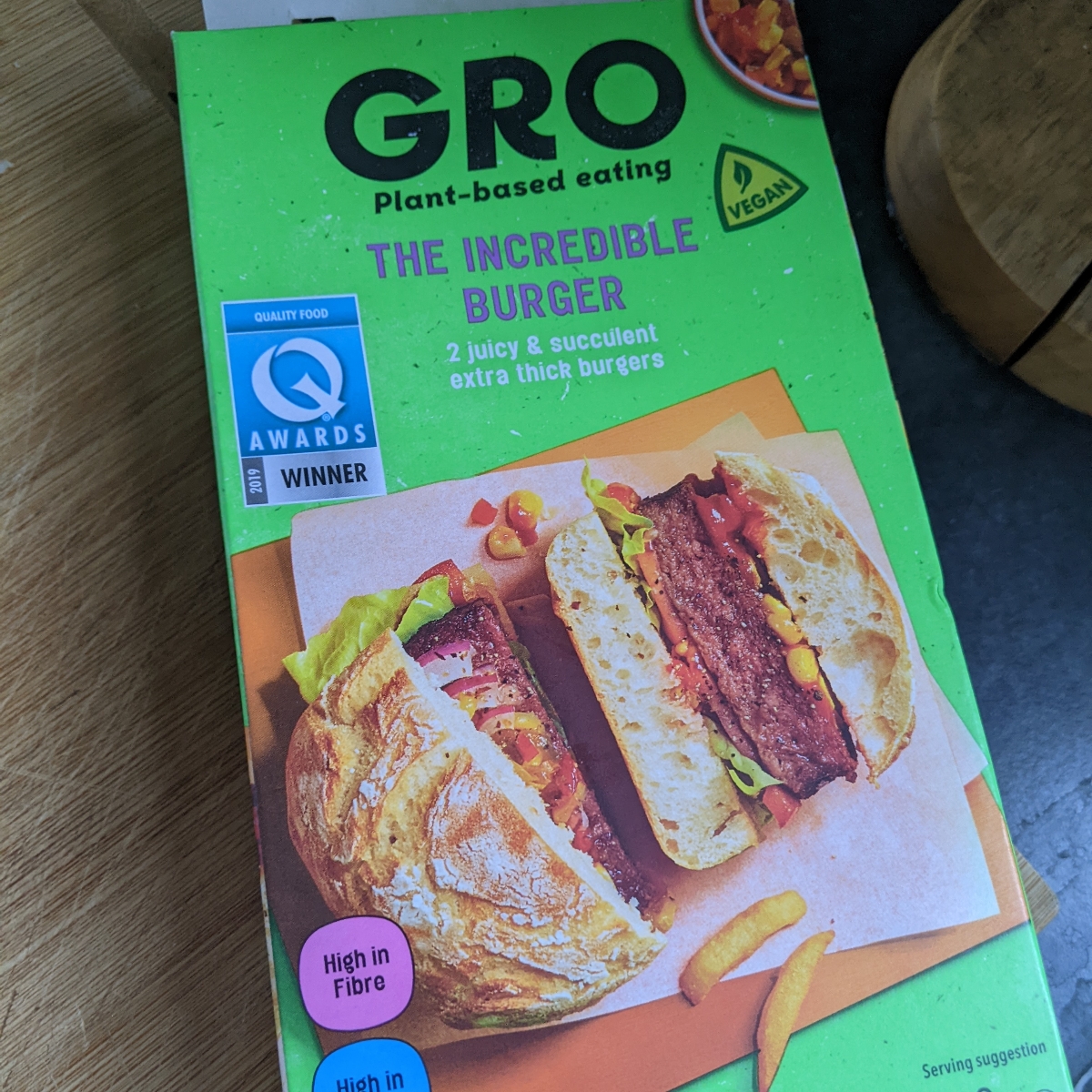 Incredible Burger from Co-op Gro - Vegan Product Reviews & Ratings ...